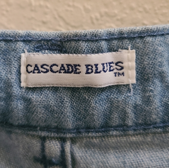 Cascade Blues | Skirts | Vintage Cascade Blues Western Boho Midi Denim ...